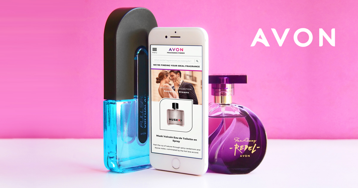 Avon PerfuMatch - App Design by Freelance Designer Andi Best